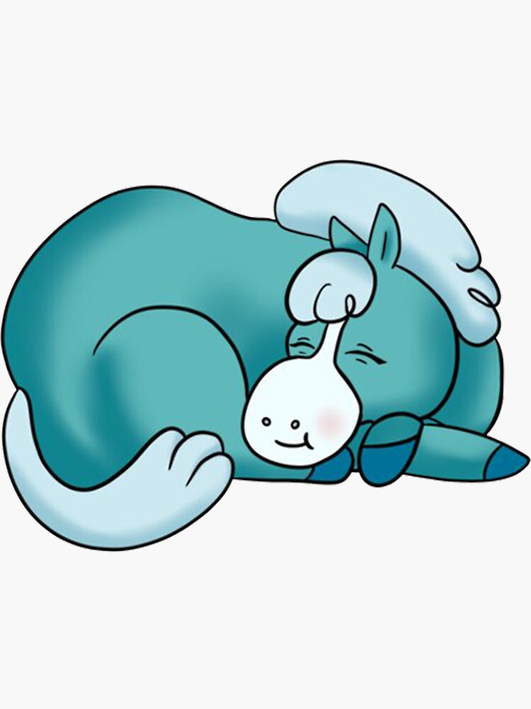 "Sleeping Horse in Centaurworld" Sticker by JamieParkinson | Redbubble