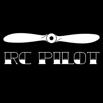 "RC Pilot Remote Controlled Airplane and Drone Pilot" Sticker for Sale ...