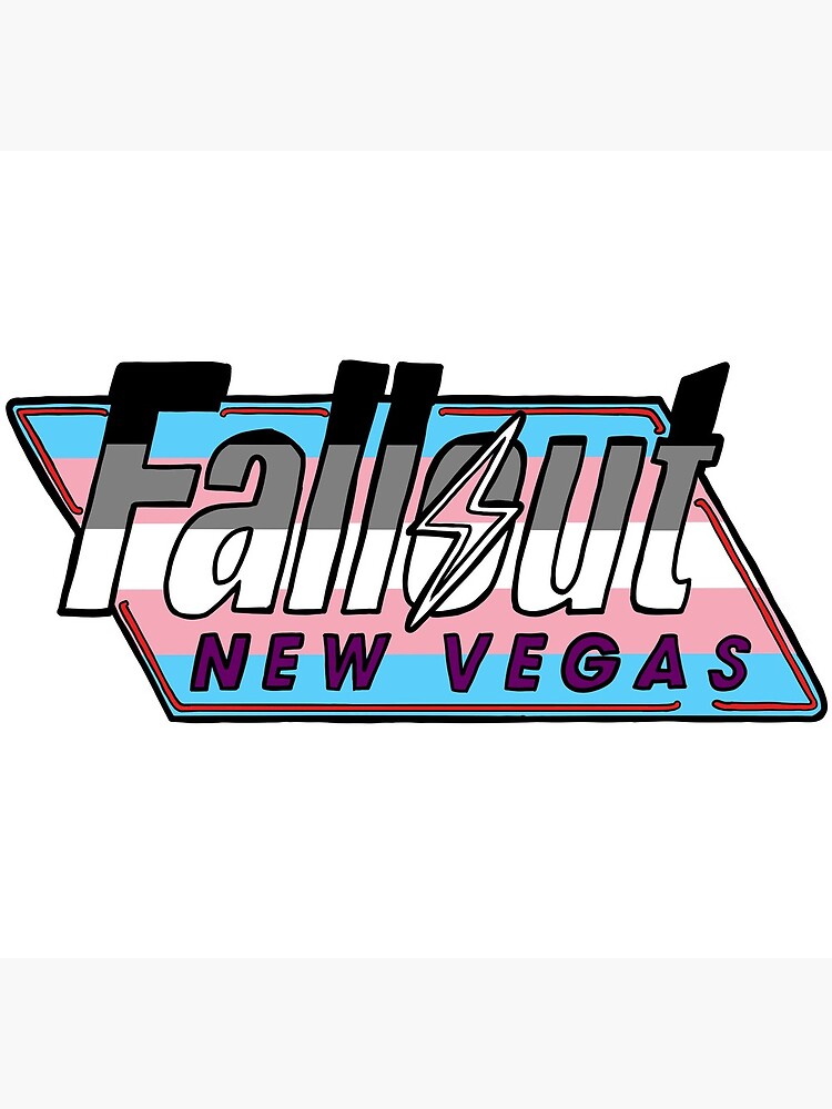 "Fallout: New Vegas Inspired Trans Asexual Logo" Poster for Sale by ...