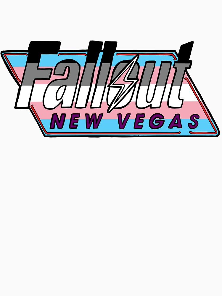 "Fallout: New Vegas Inspired Trans Asexual Logo" T-shirt for Sale by ...