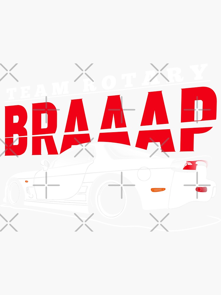"BRAAAP" Sticker for Sale by JayPaburisat | Redbubble