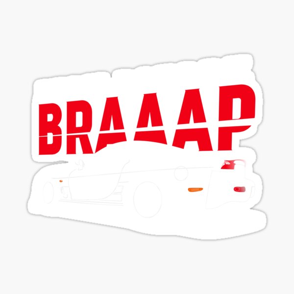 "BRAAAP" Sticker for Sale by JayPaburisat | Redbubble