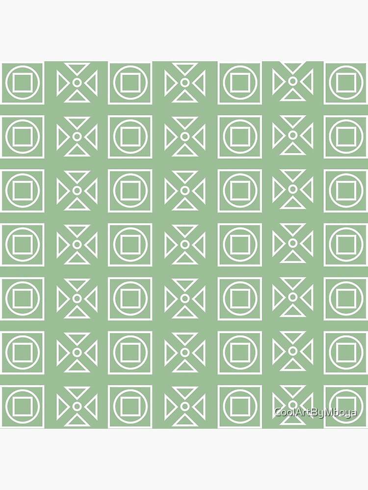 "Dark sea green geometric seamless patterns for web, fabric, textile ...