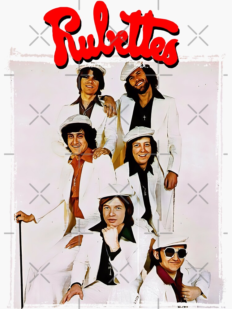"The Rubettes" Sticker by Kimmy73RB | Redbubble