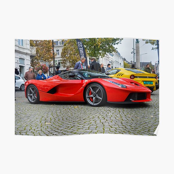 "Ferrari LaFerrari" Poster for Sale by DutchStylez | Redbubble