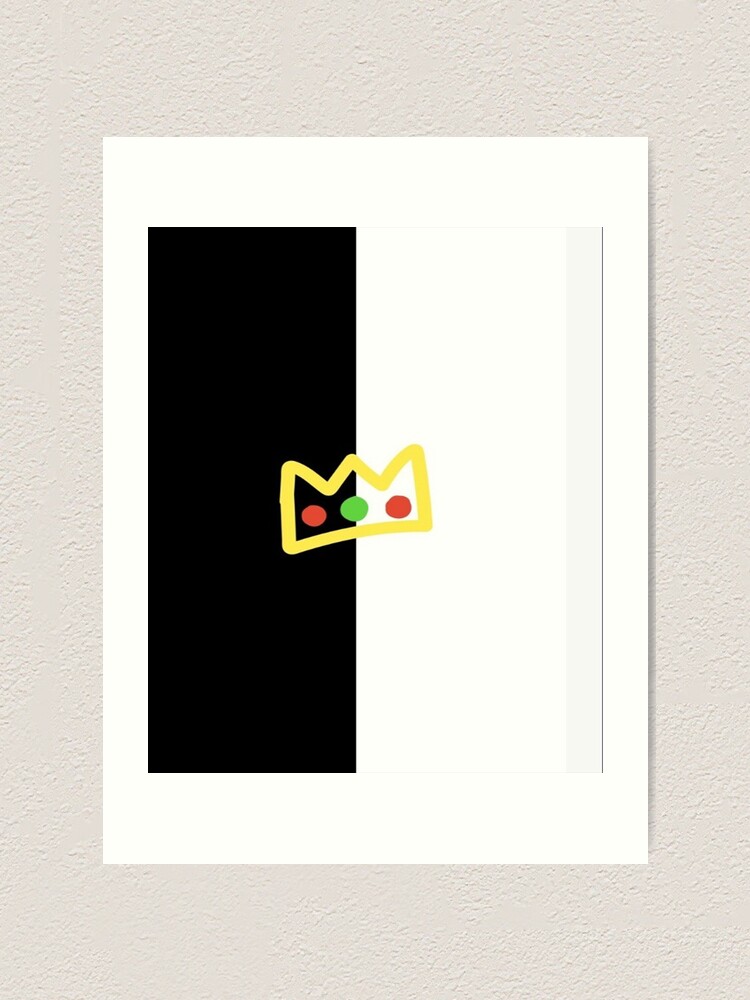 "ranboo crown half" Art Print for Sale by sodoprod | Redbubble