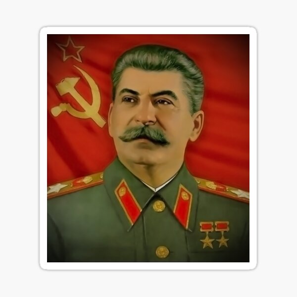 "Joseph Stalin" Sticker by kolko | Redbubble