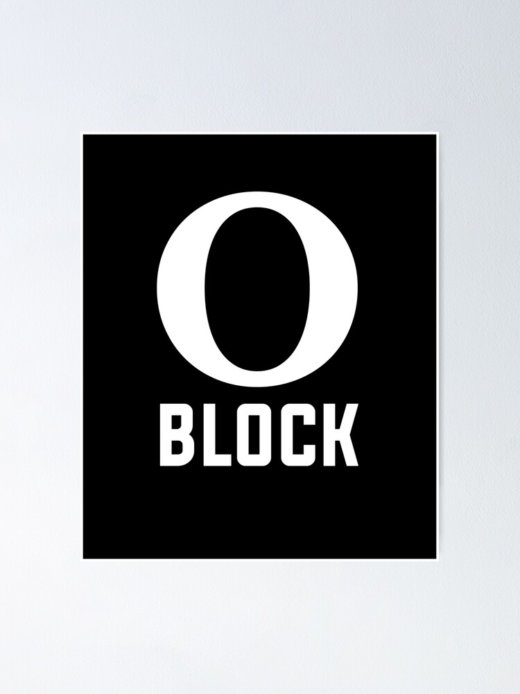 "O Block Represent Chicago Illinois USA O'Block" Poster for Sale by ...