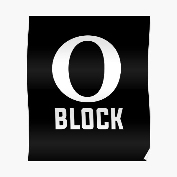 "O Block Represent Chicago Illinois USA O'Block" Poster for Sale by ...