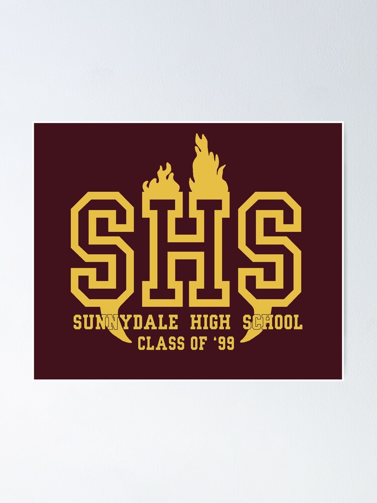Póster «Escuela secundaria de Sunnydale, Buffy la cazavampiros ...