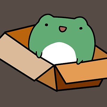 "Box Frog" Sticker for Sale by SaradaBoru | Redbubble