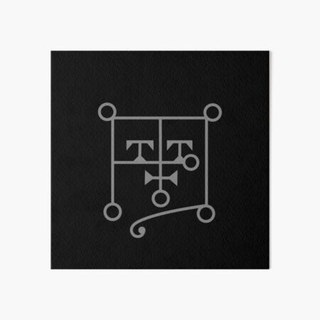"Botis - Goetia (uncircled / grey)" Art Board Print by Shadow-Kingdom ...