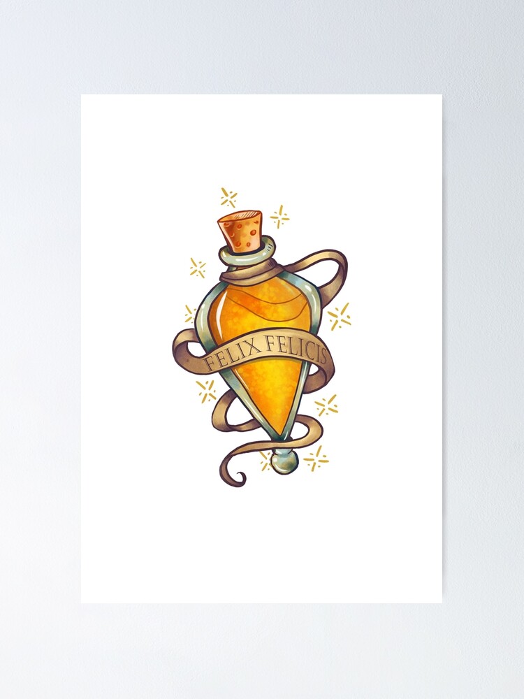 "Liquid Luck" Poster by bookotter | Redbubble