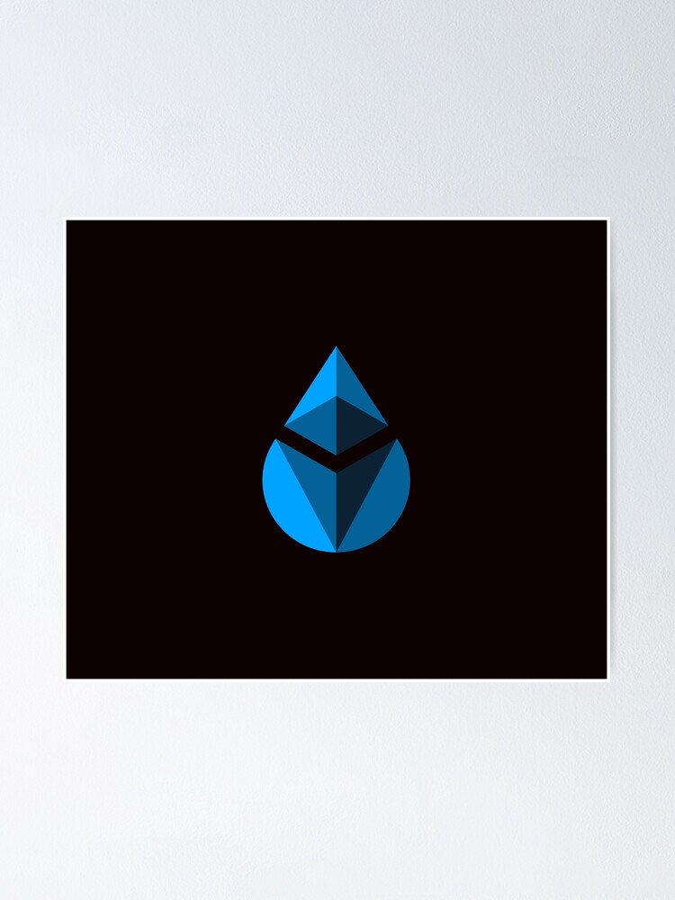 "Lido stETH Crypto Logo" Poster for Sale by HassanDesigns | Redbubble
