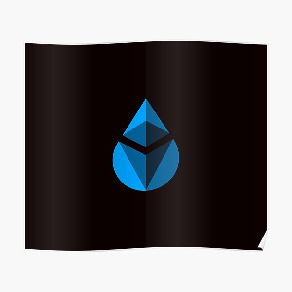 "Lido stETH Crypto Logo" Poster for Sale by HassanDesigns | Redbubble