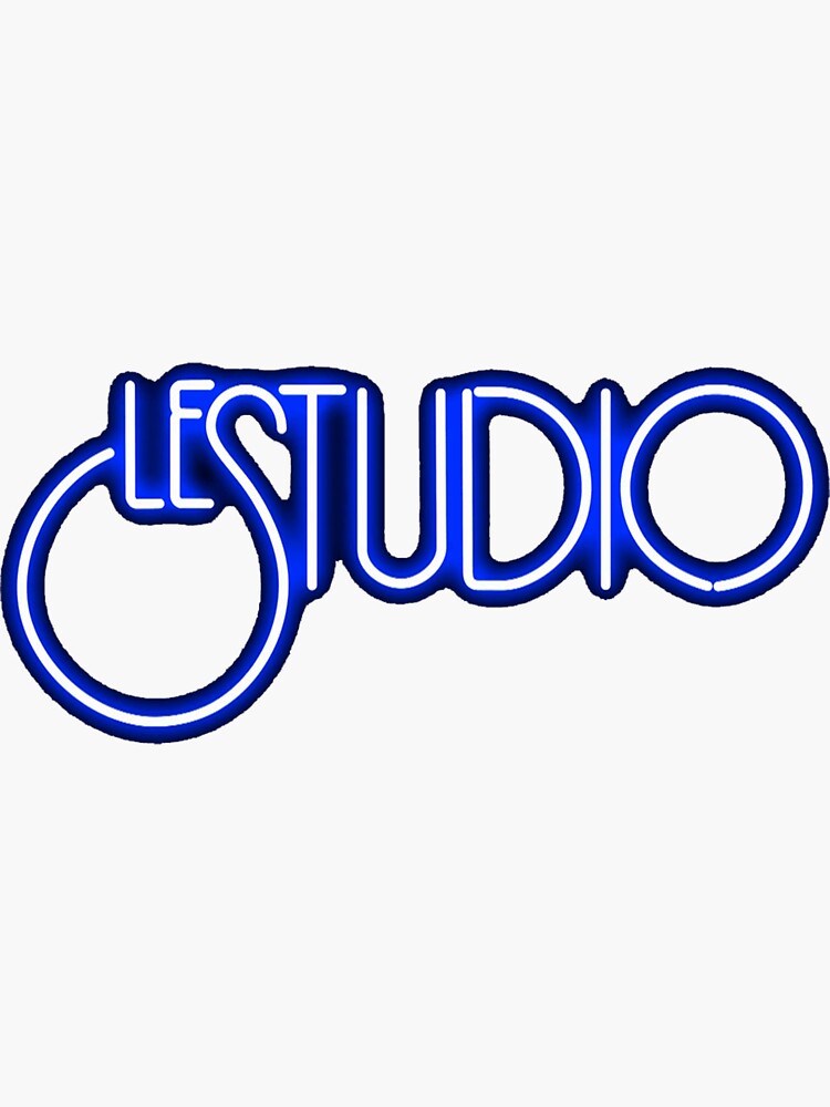 "Le Studio Logo " Sticker for Sale by RichardBaxter | Redbubble