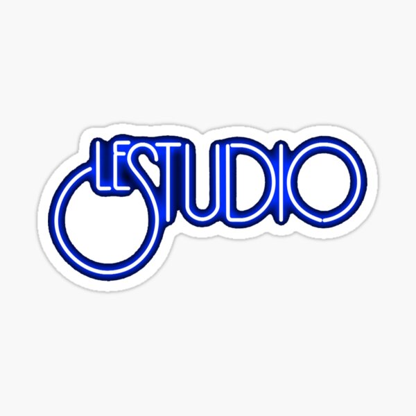 "Le Studio Logo " Sticker for Sale by RichardBaxter | Redbubble