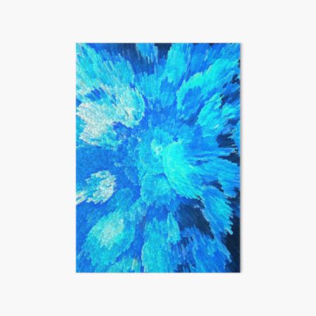 "Delicate, floating creatures in the sea - acrylic" Art Board Print for ...