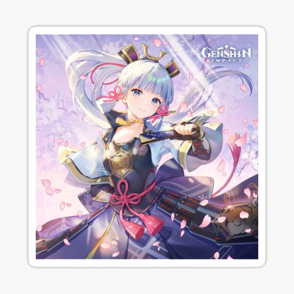 "Ayaka - Genshin Impact " Sticker for Sale by AratakiShop | Redbubble