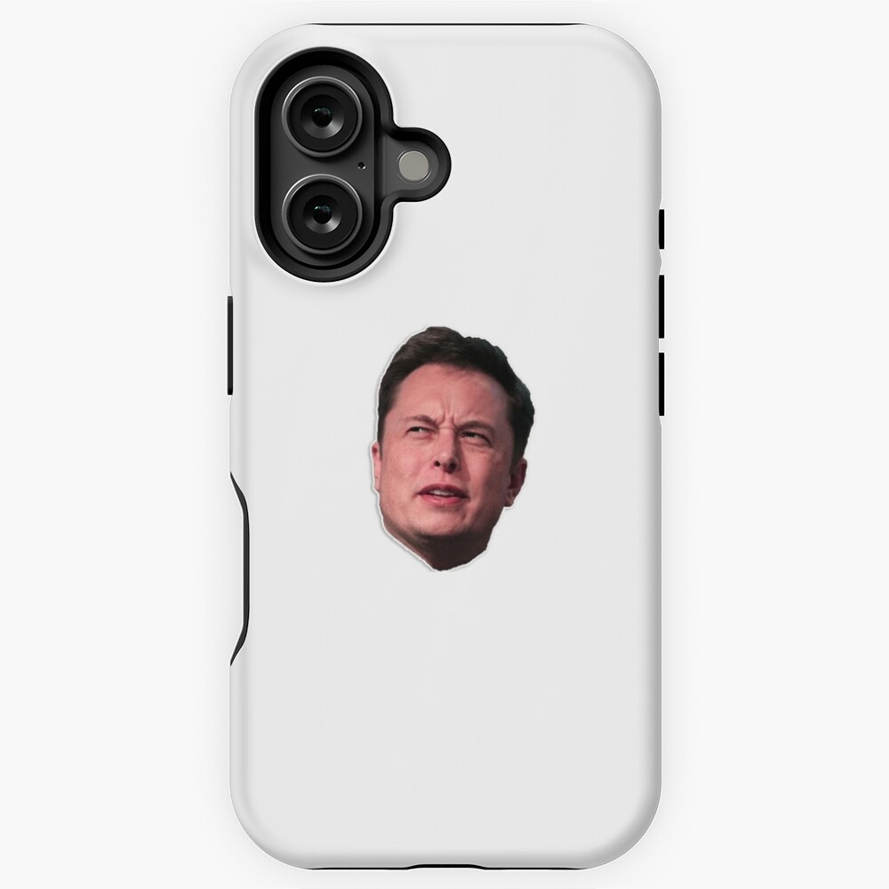 "Confused Elon Musk Face" Sticker for Sale by Artsy-Craft | Redbubble