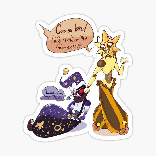 Sticker « Sundrop et Moondrop fnaf stiker », par MAGNYSHOP | Redbubble