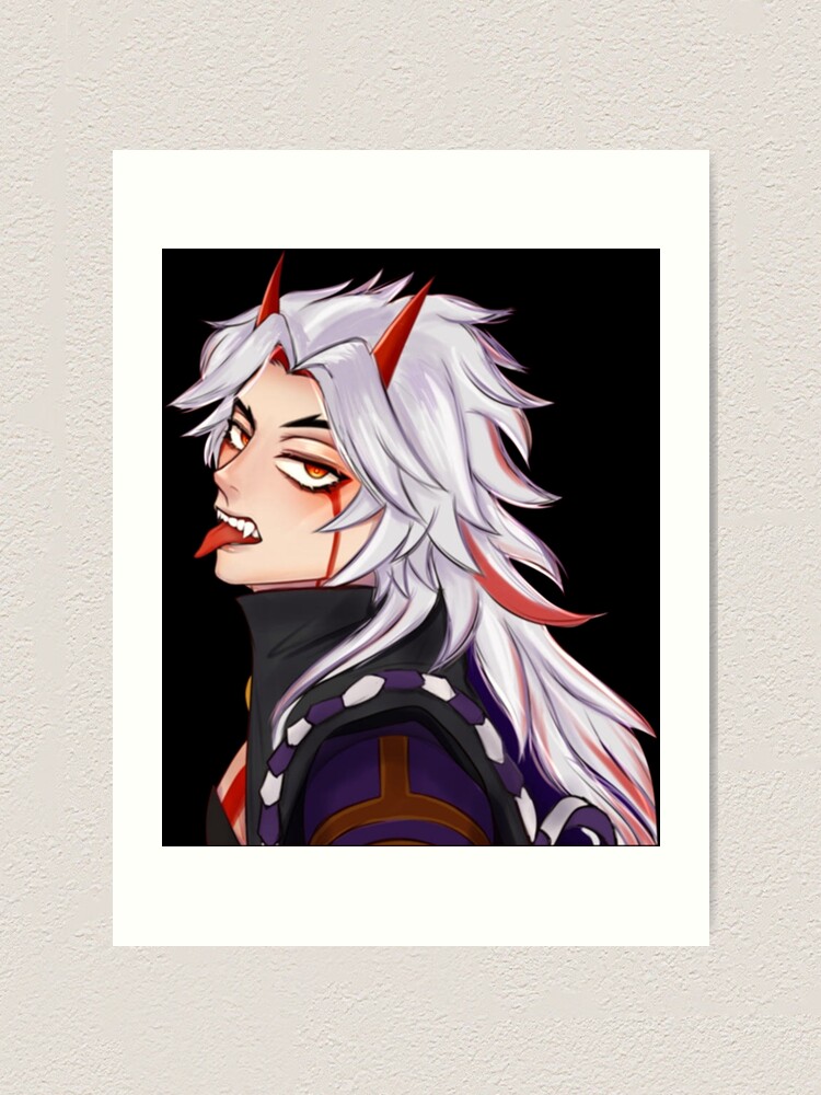 "genshin impact Arataki Itto (8)" Art Print for Sale by AratakiShop ...