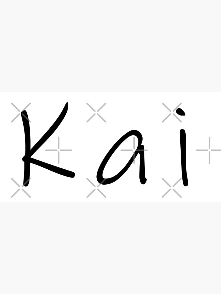 "Kai name" Poster for Sale by gmstockstudio | Redbubble
