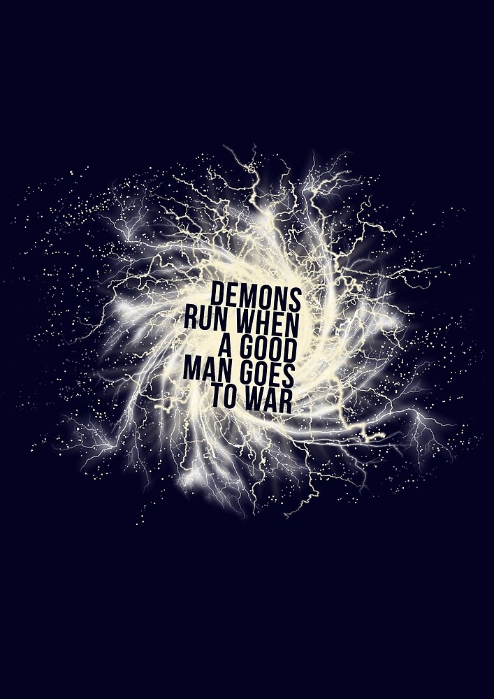 "Demons run - v3" by runningRebel | Redbubble