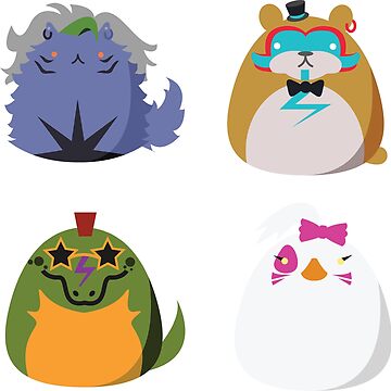 "FNAF SB stickers" Sticker for Sale by Lee-Dunmire | Redbubble