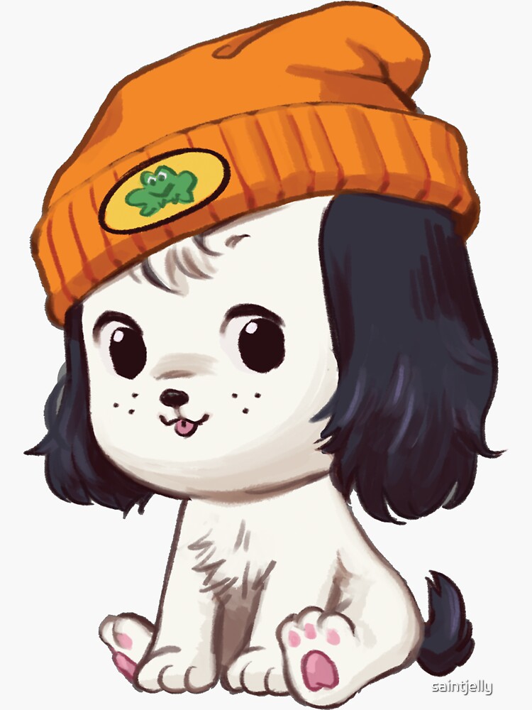 "you rappin CUTE" Sticker by saintjelly | Redbubble