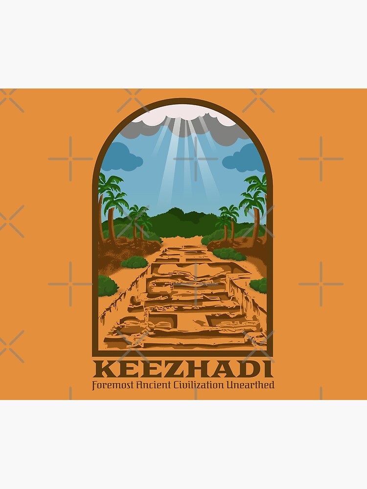 "Keezhadi Keeladi tamil civilization " Poster for Sale by arstudioz ...