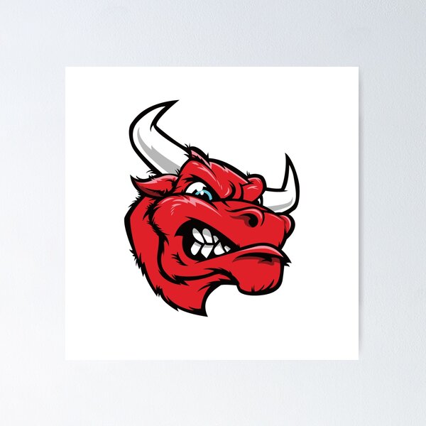 "Angry bull series " Poster for Sale by Darumair | Redbubble
