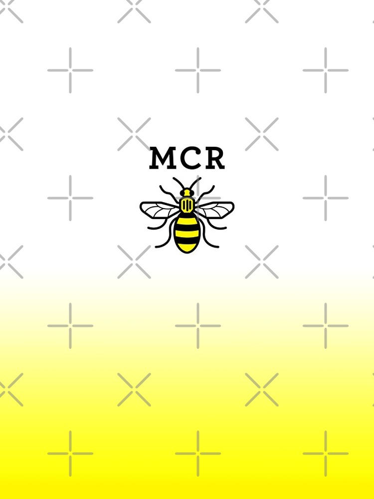 "MCR BEE WORKER SYMBOL & LANDMARK OF MANCHESTER" iPhone Case for Sale ...