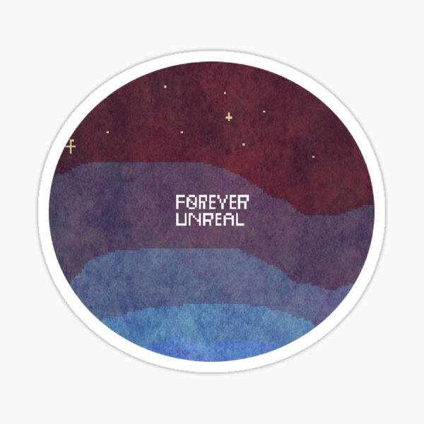 "F0rever Unreal Gaming Skys" Sticker by F0reverunreal | Redbubble