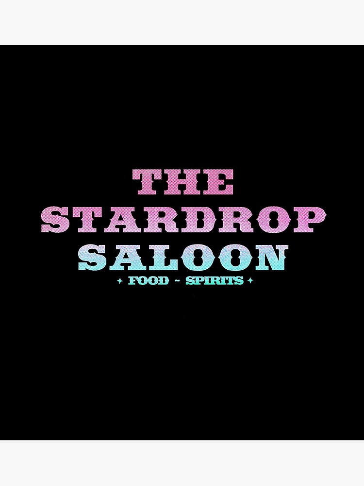 "Stardrop Saloon Pelican Town stardew valley" Poster for Sale by ...