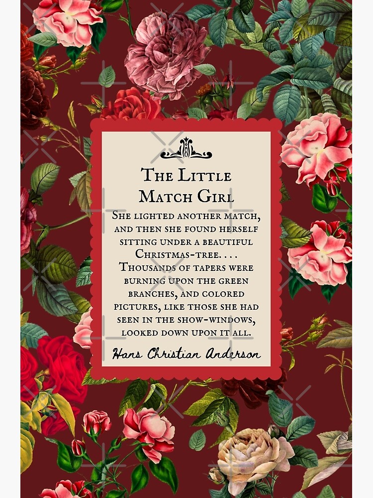 Lámina fotográfica «The Little Match Girl, Hans Christian Anderson ...