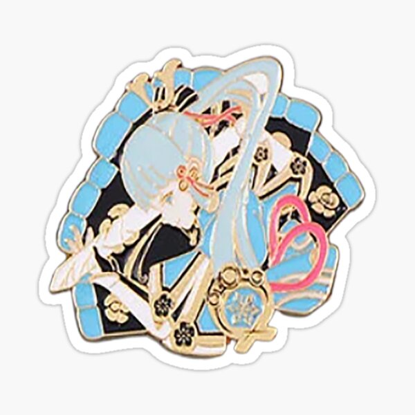 "ayaka" Sticker by Shiroiiii | Redbubble