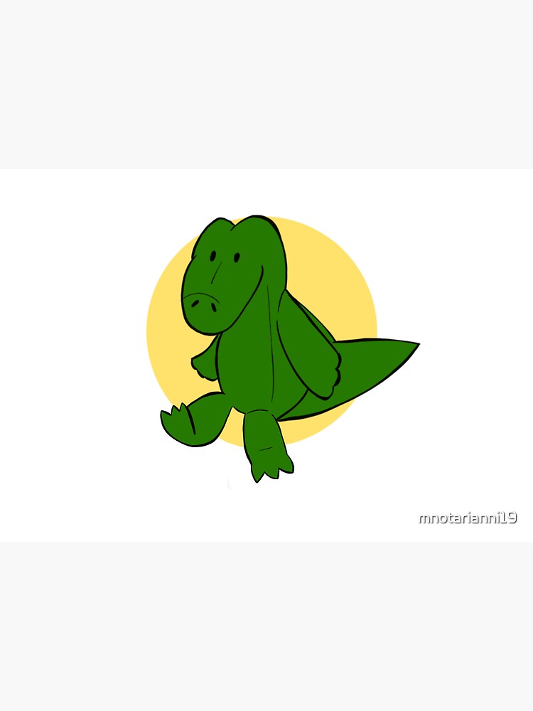 "Alligator Stuffy" Sticker for Sale by mnotarianni19 | Redbubble