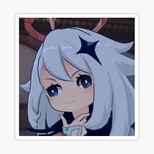 Pegatina «Genshin Impact Paimon meme» de banana-baby | Redbubble