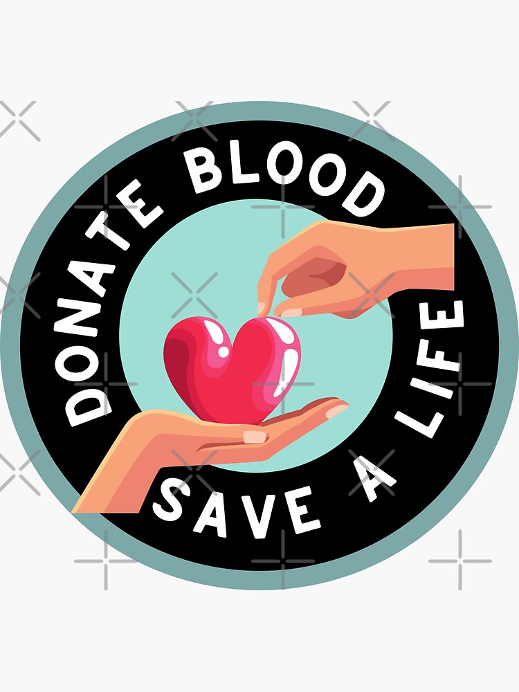 Give Blood Save Life Logo