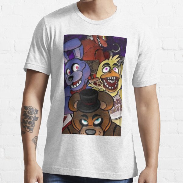 "fnaf security breach " T-shirt for Sale by lojy-pink | Redbubble ...