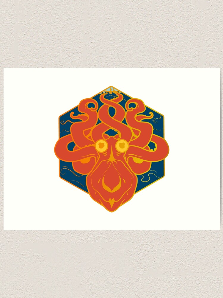 "Celtic Cryptids The Kraken | Pirate Octopus Squid Monster Folklore ...