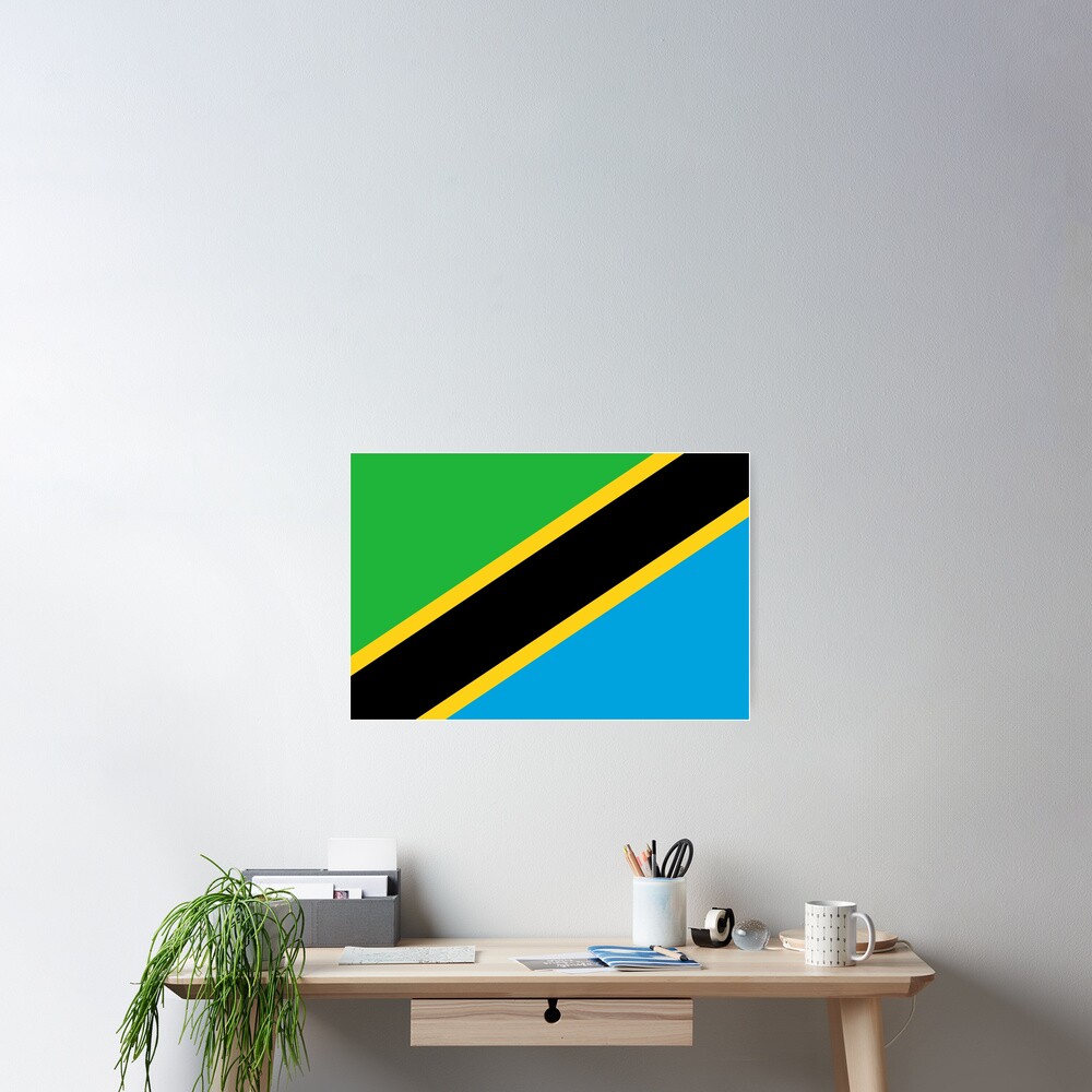 "Flag of Tanzania | Tanzanian National Symbol | Uhuru na Umoja ...