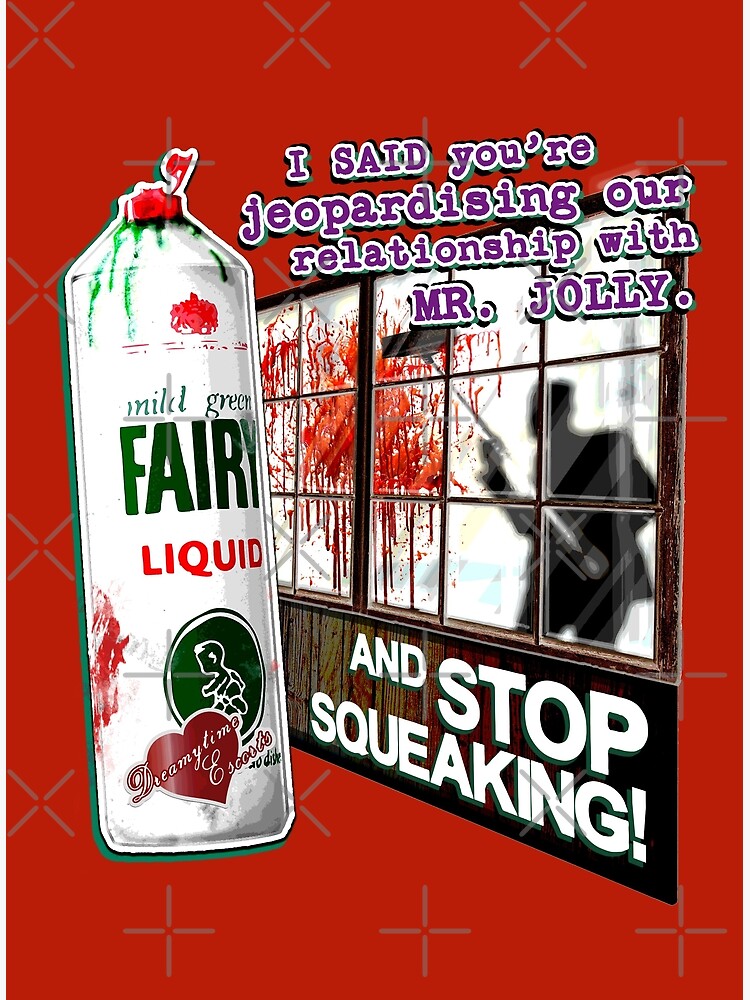 Póster «¡Y deja de chirriar! - Ralph Jolly limpia la sangre - Inspirado ...