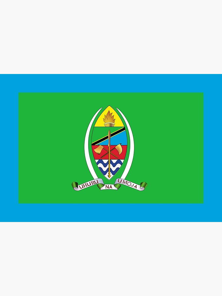 "Presidential Flag of Tanzania | Tanzanian National Symbol | Uhuru na ...