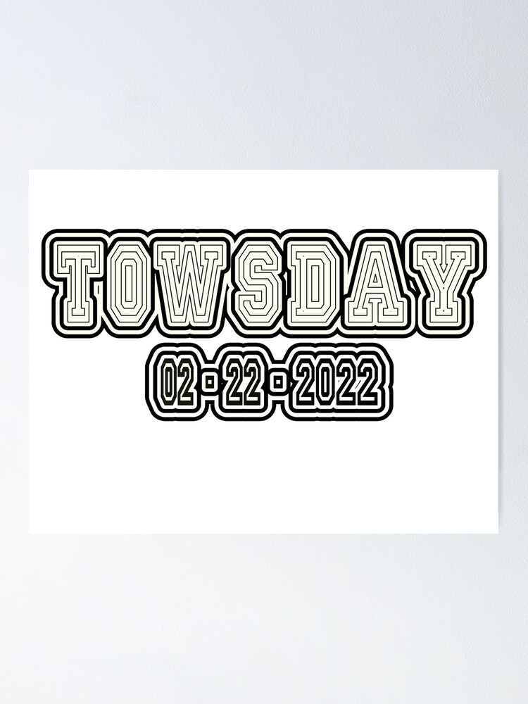 "Twosday 02-22-2022 Tuesday February 2nd 2022 Funny Teacher" Poster for ...