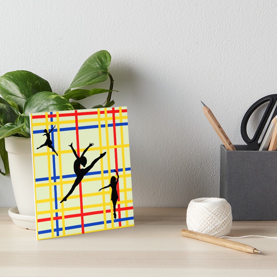 "Dancing like Piet Mondrian - New York City I. Red, yellow, and Blue ...
