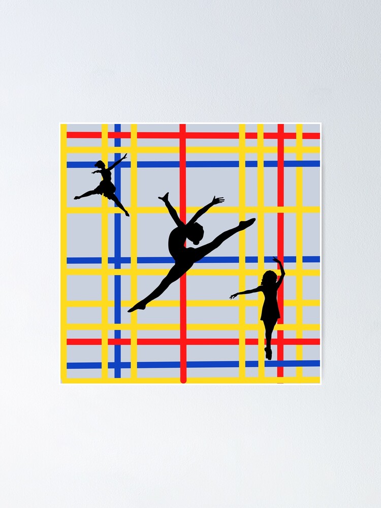 "Dancing like Piet Mondrian - New York City I. Red, yellow, and Blue ...