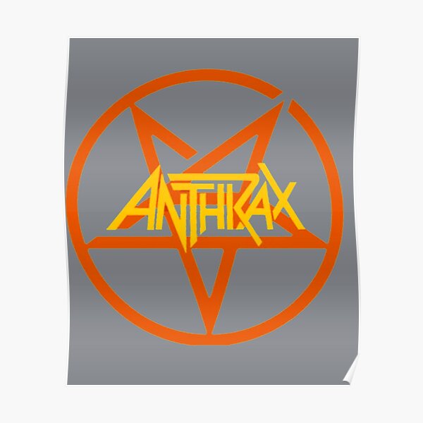 "anthrax band rock meta best of logo " Poster by JackCraig68 | Redbubble