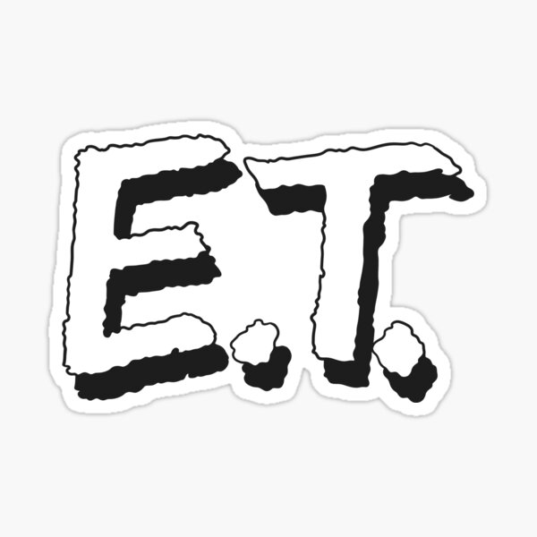 "THE EXTRA-TERRESTRIAL - Logo" Sticker for Sale by smilefgc | Redbubble